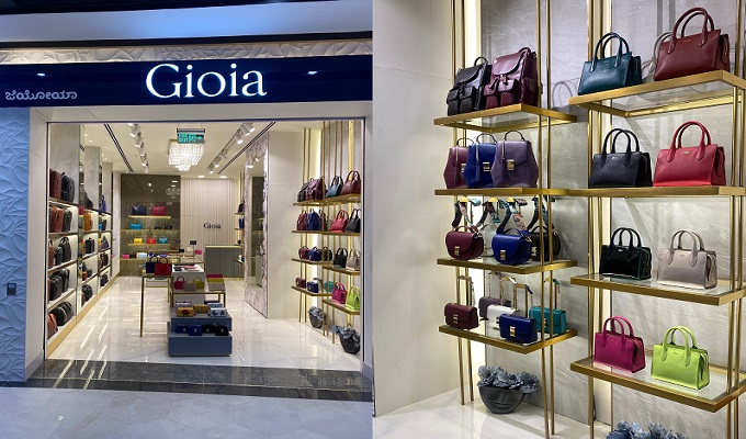 Leather brand Gioia opens store in Bengaluru's Phoenix Mall of Asia