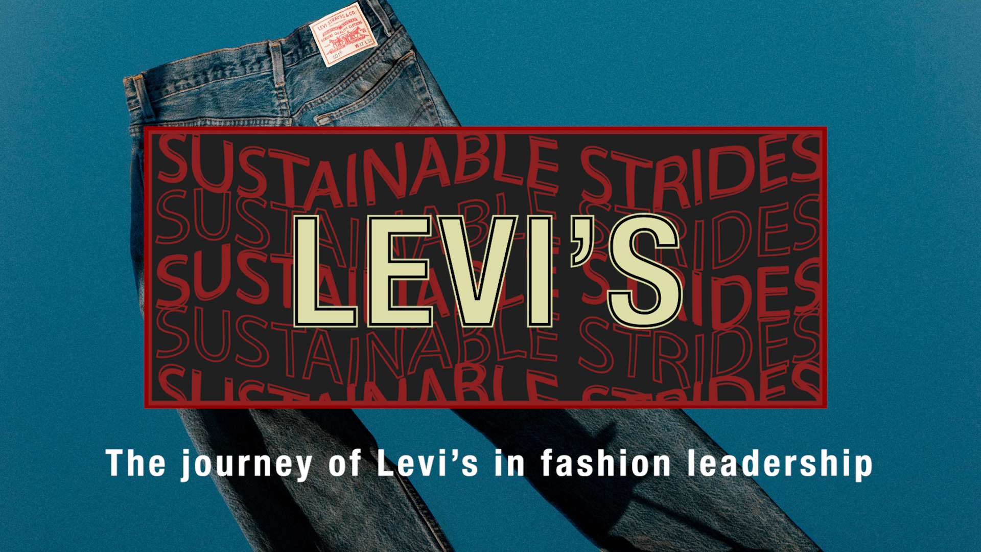Levi's: A Symbol of Innovation & Sustainability - Images Business of ...