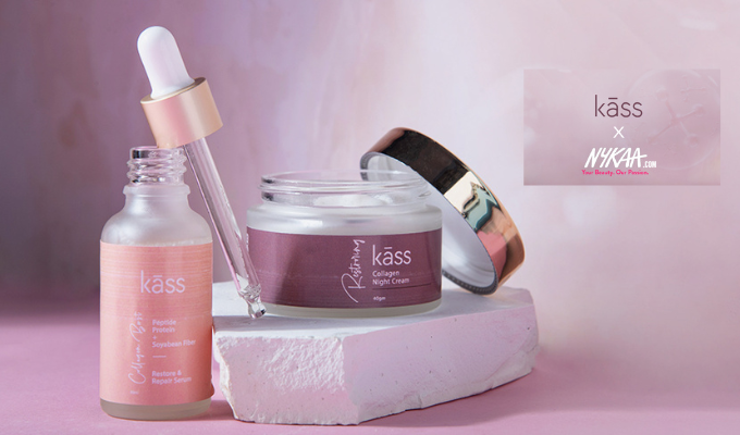 Skincare company Kass launches on Nykaa