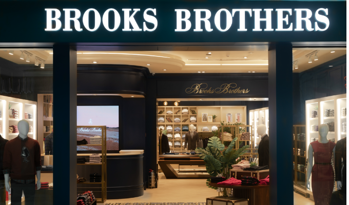 Brooks Brothers reopens Ambience mall store