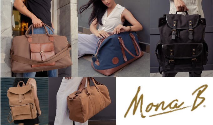 Mona B launches sustainable collection crafted from recycled army tents