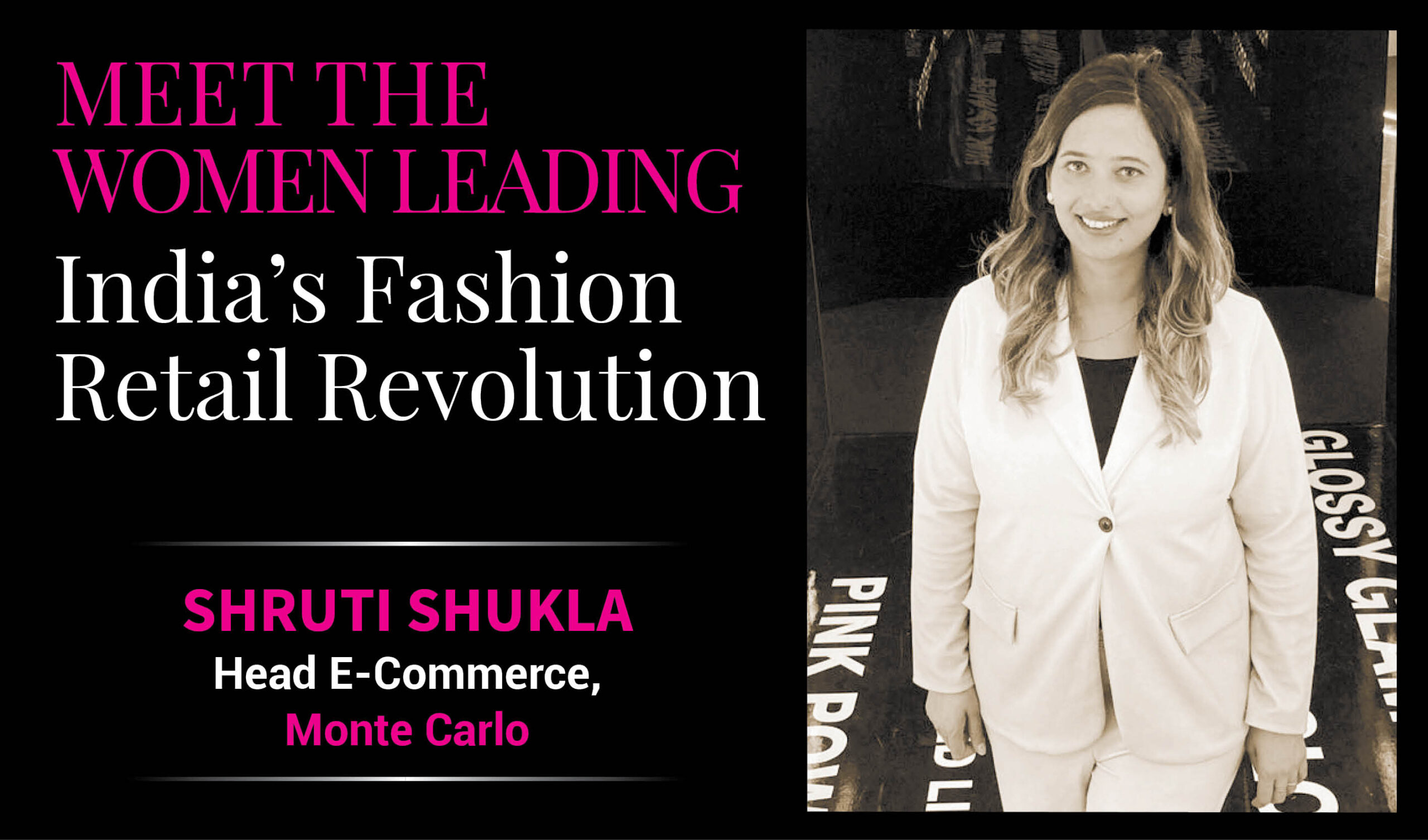 Shurti Shukla, Head E-commerce, Monte Carlo